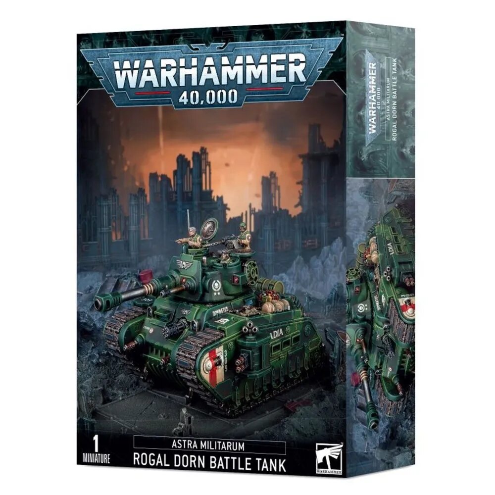 Warhammer 40K Astra Militarum Имперская Гвардия Рогал Дорн Танк Модель танка