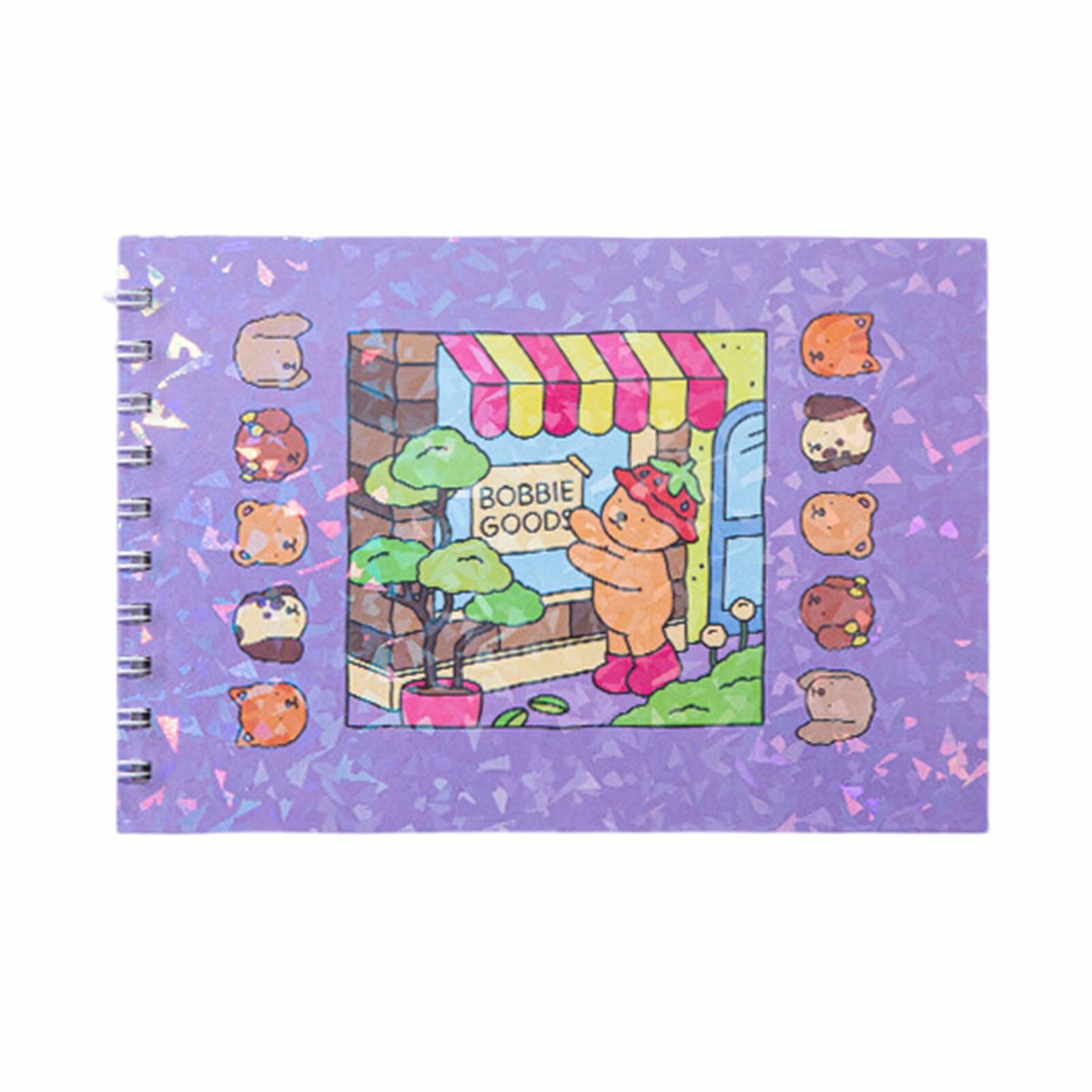 Книжка-раскраска в твердом переплете для малышей от 4 лет Веселая раскраска детей