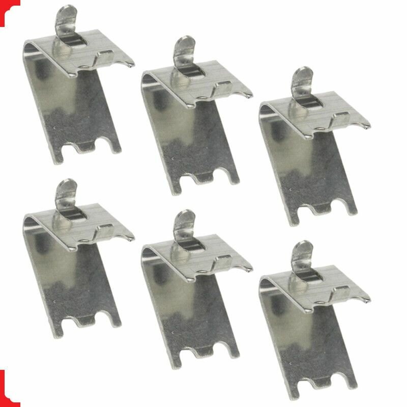 6 шт. Инструмент для поддержки холодильника, крючки для морозильника, захват для полки, охладитель из нержавеющей стали