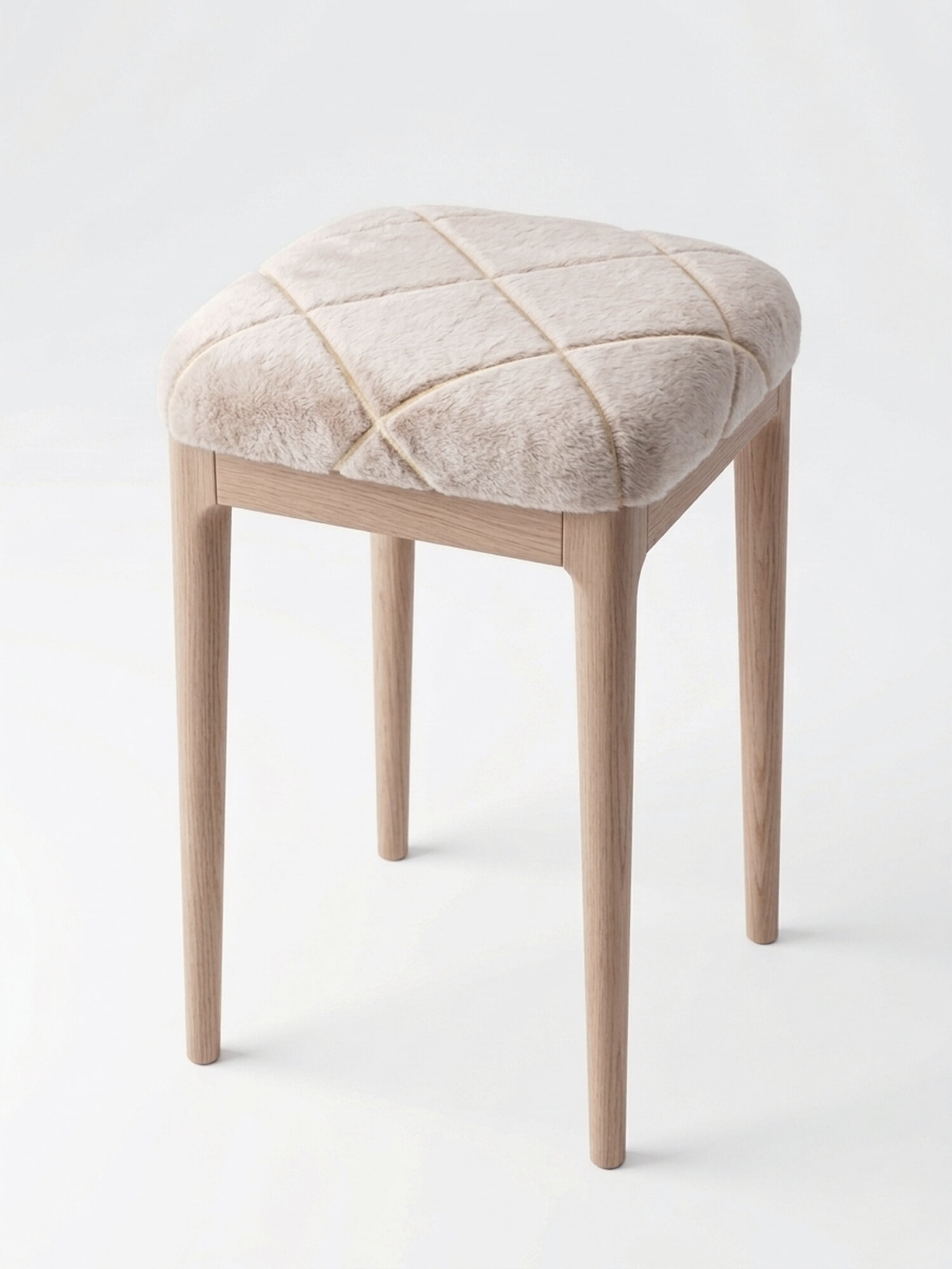 Чехлы на табуретки круглые и квадратные на резинке, набор 4 шт Paola 35х35 см