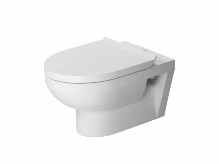 Унитаз Duravit DuraStyle BASIC 25620900002 подвесной, безободковый, без крышки сидения, белый