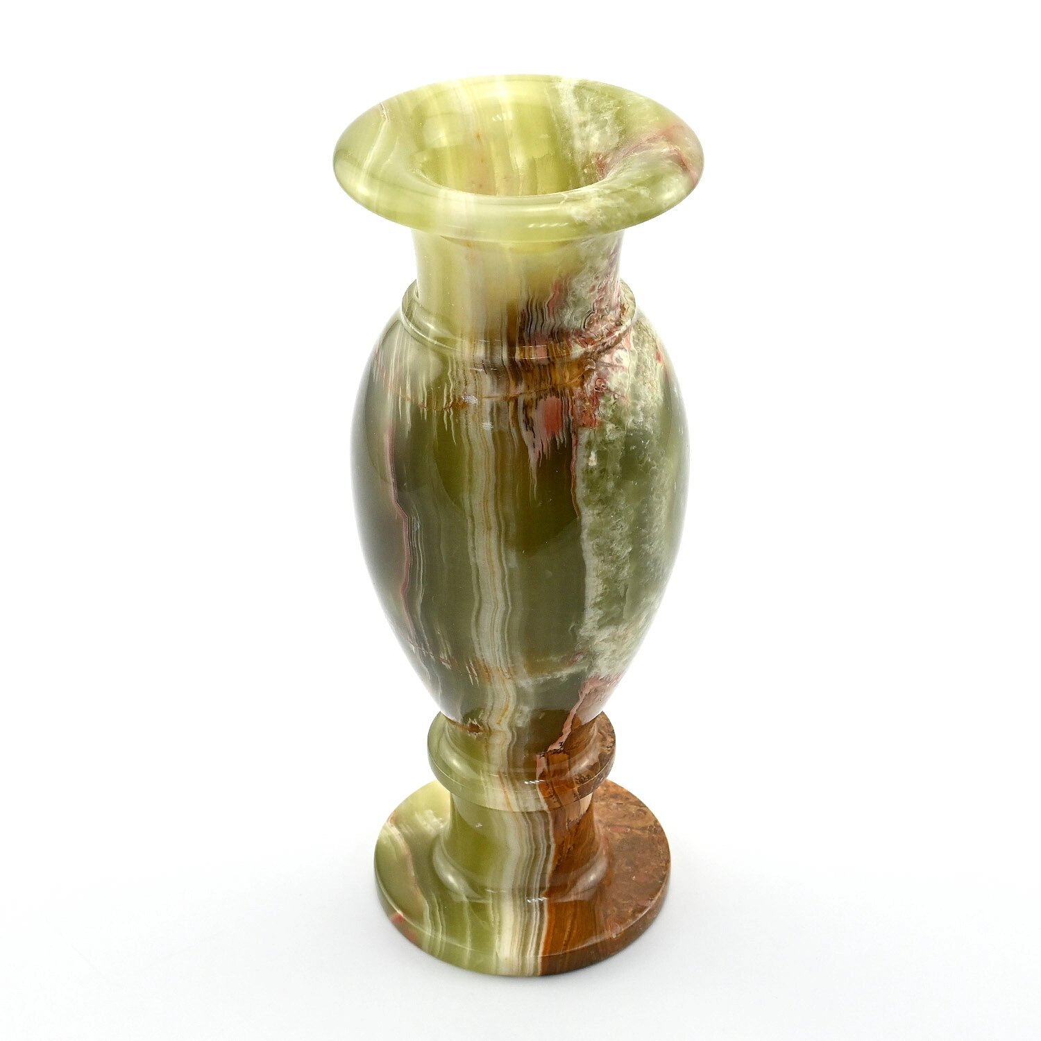 Ваза из камня оникс 75*75*195мм .