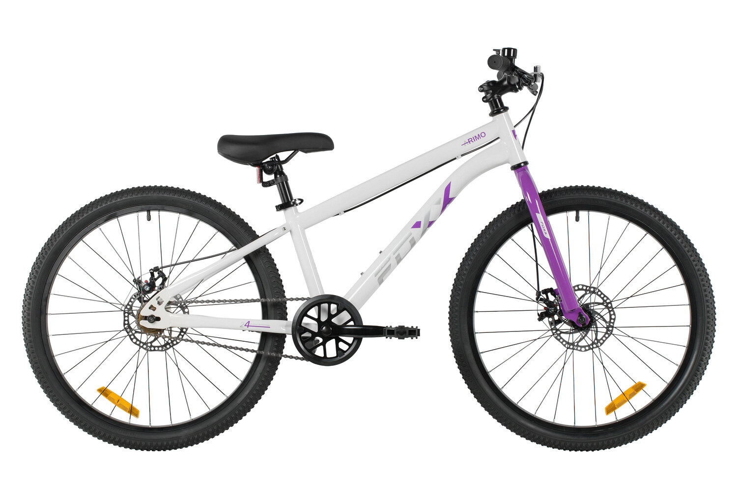 Подростковый велосипед Foxx Arimo 24 Disc, год 2026, цвет Белый