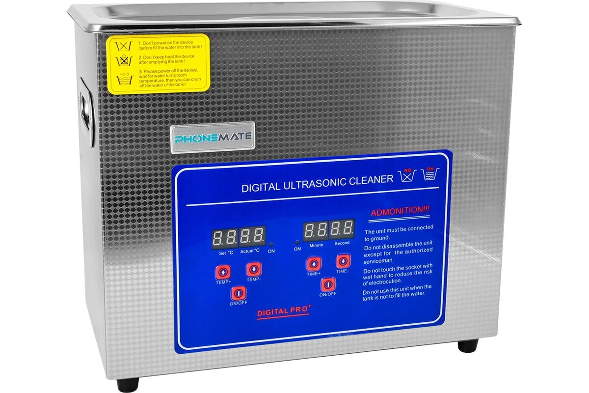 Phonemate Ультразвуковая ванна KZ-D6 6,5л с подогревом М7766389