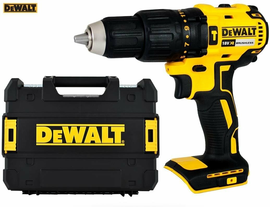 Аккумуляторный дрель-шуруповерт DeWALT (DCD778NT), без АКБ и ЗУ, в кейсе