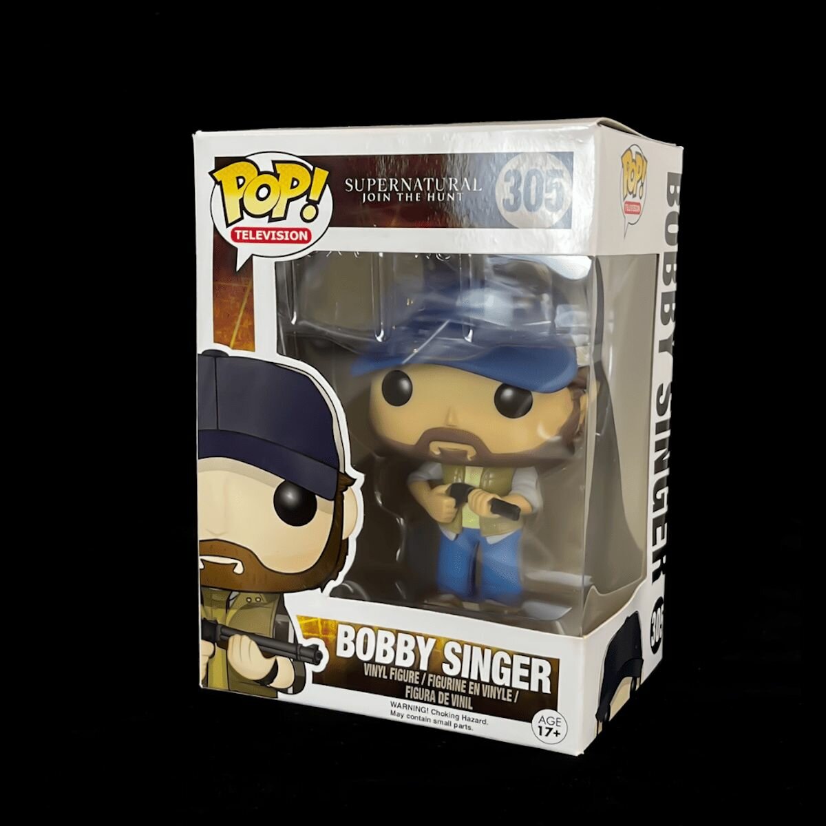 Фигурка Funko POP Bobby Singer (Vaulted) из сериала Supernatural / Бобби Сингер из Сверхъестественное, Фанко ПОП