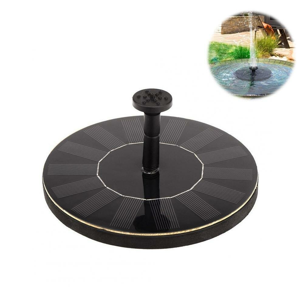 Фонтан на солнечной батарее садовый Уличный фонтанчик для пруда, бассейна