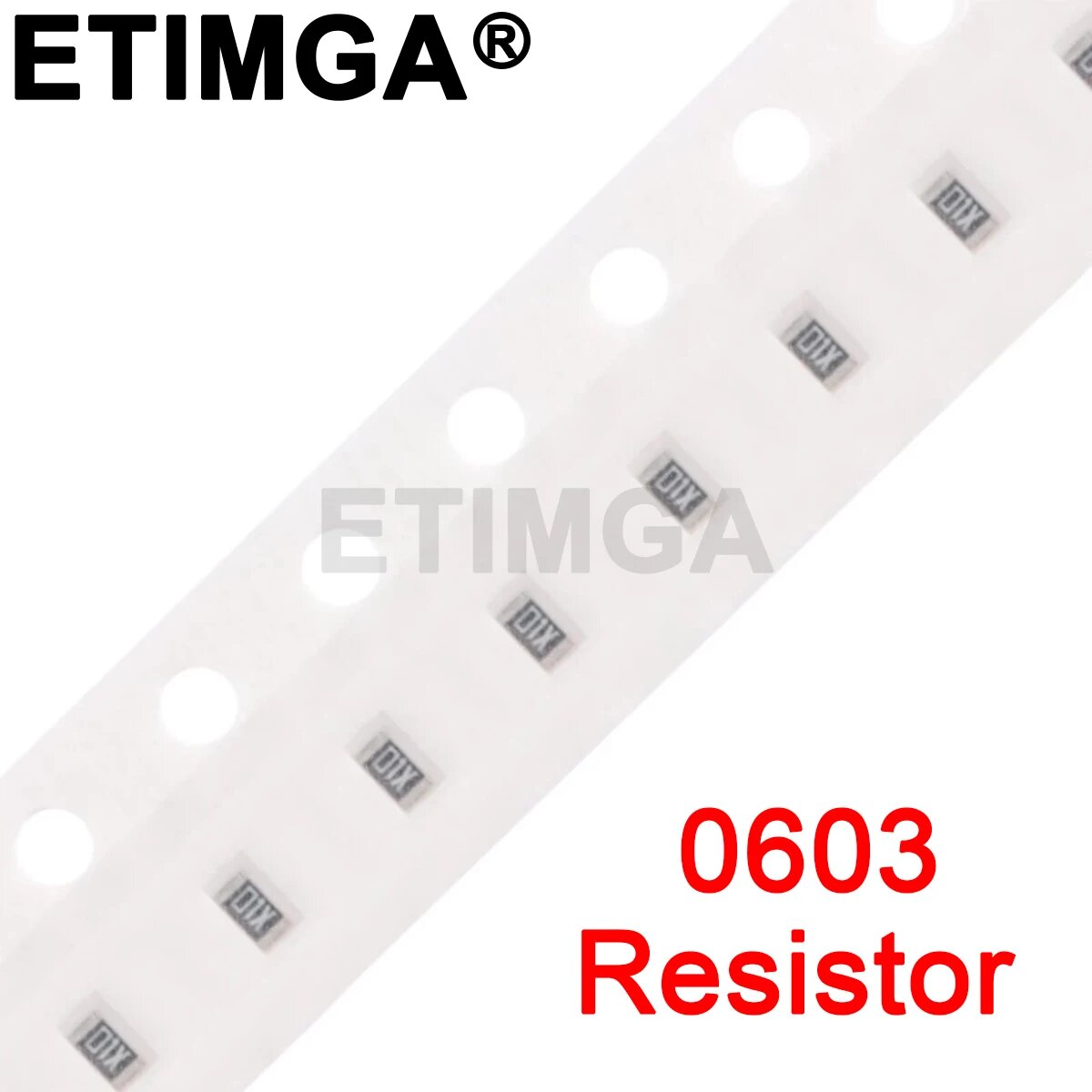 SMD резисторы 0603 5% 1/10Вт 0R-10M 100шт 4,7 млн