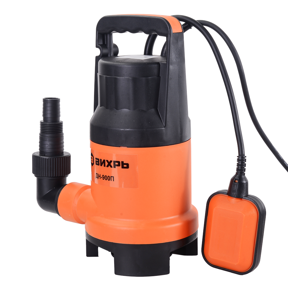 Дренажный насос ДН-900П Вихрь, 900Вт, 260 л/мин, для грязной воды