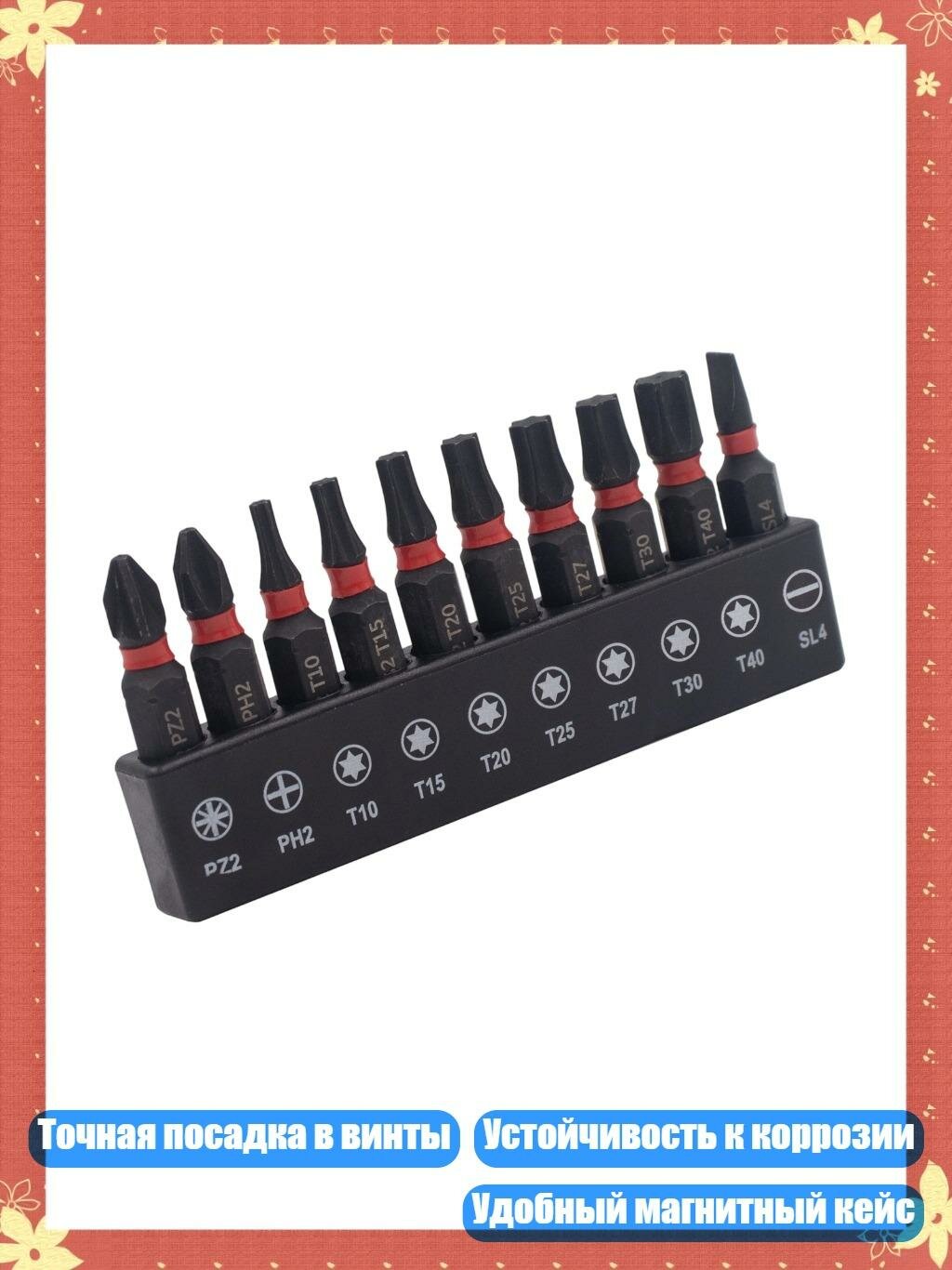 Набор бит Torx из прочного сплава