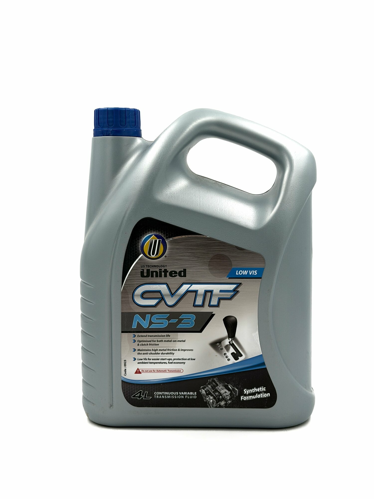 Масло трансмиссионное United CVTF NS-3, 4 литров, синтетическое