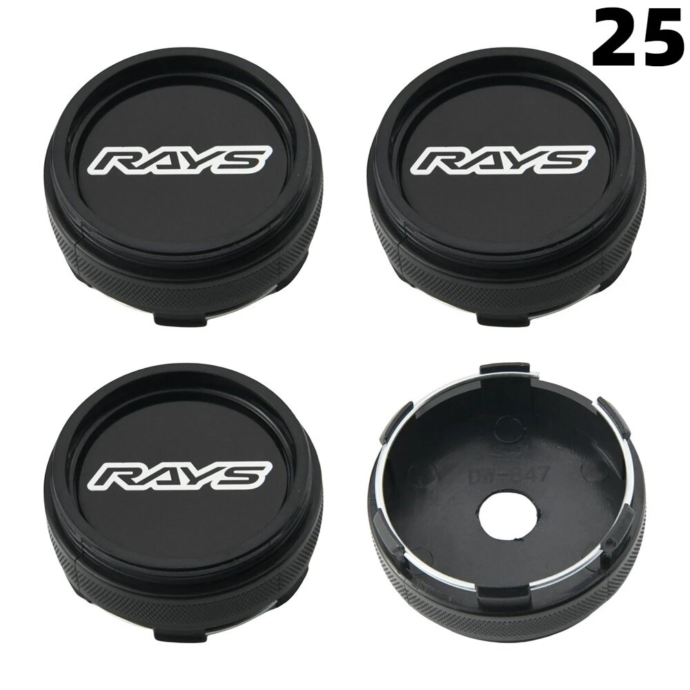 Колпаки ступицы RAYS VOLK VR GRAM, комплект 4 шт, цвет 25