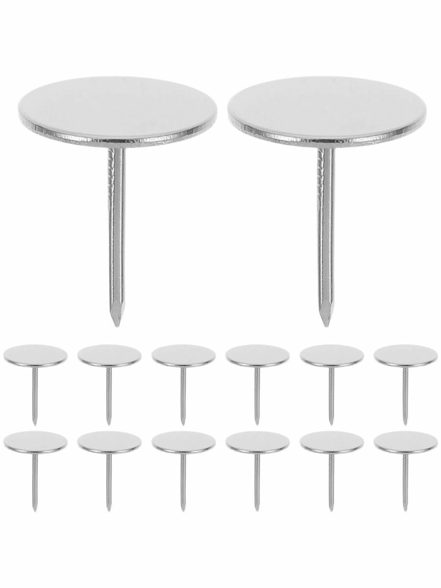 20 шт. мебельные кнопки, плоские гвозди, пузырьковые, размеры