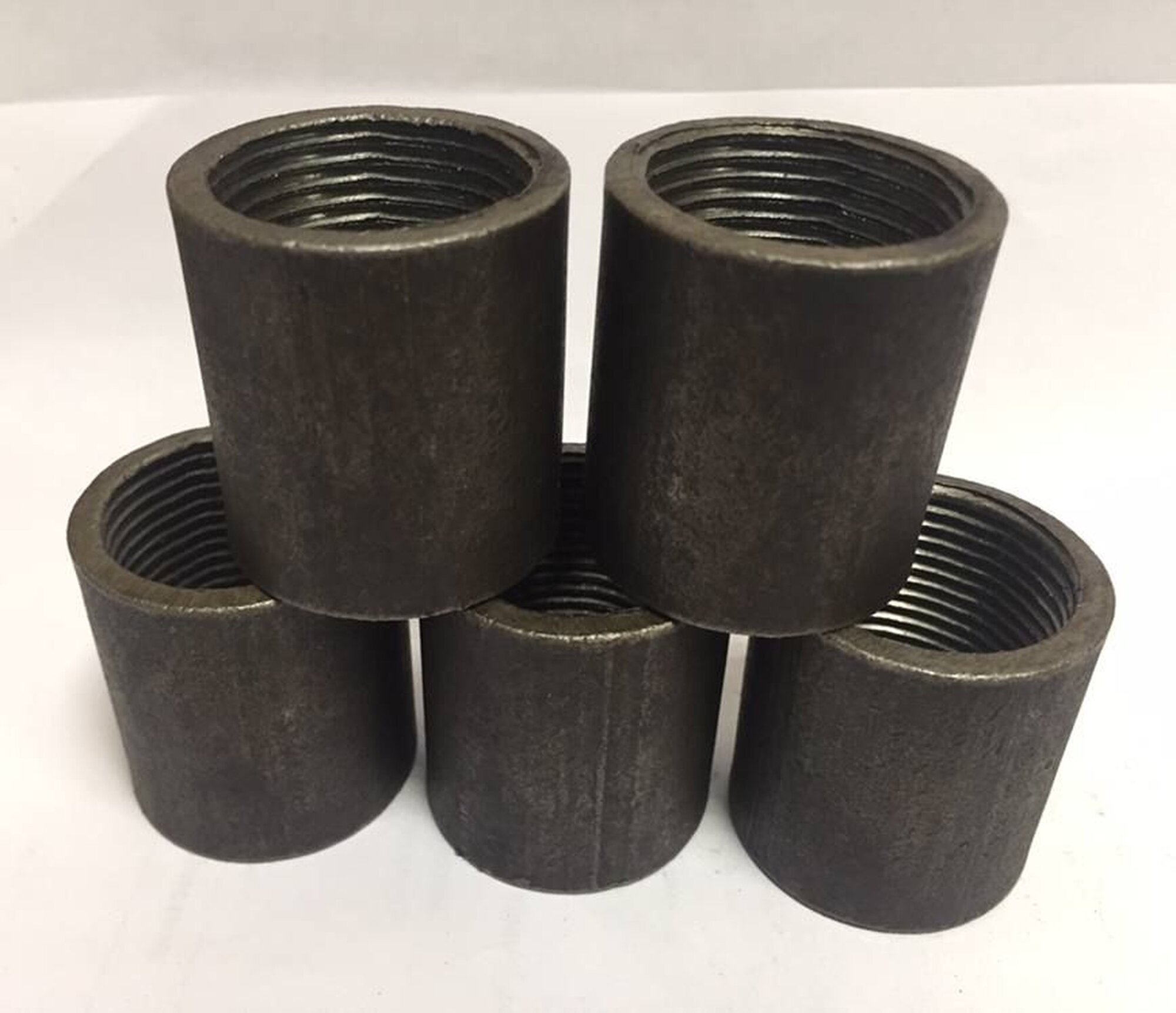 Муфта КАЗ, комплект 5 шт, стальная, Ду 25 1", ГОСТ 8966-75, 1,6 Мпа