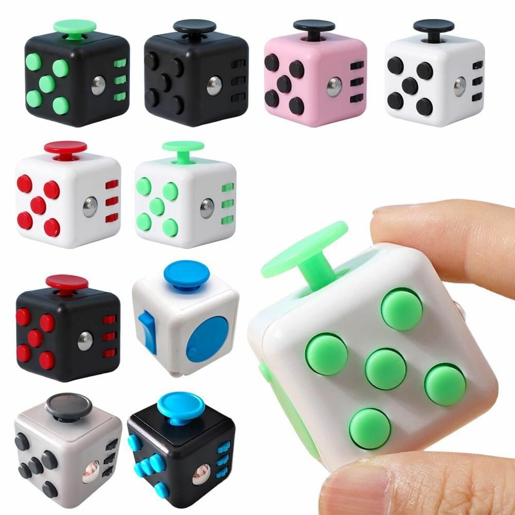Квадратная декомпрессионная игрушка-кубик Рубика, Игрушки для игры в кости