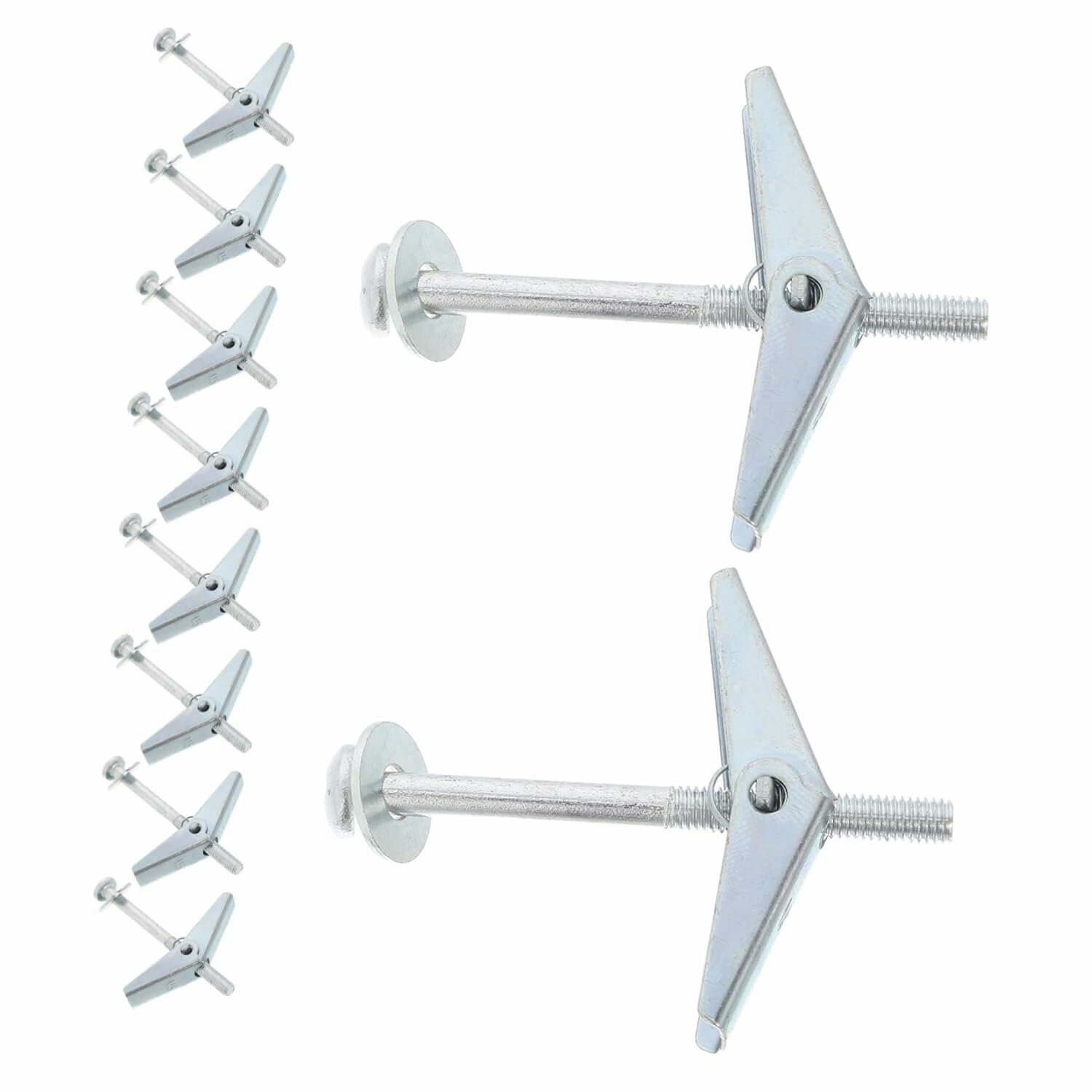 30 шт. расширительные винты для самолетов для полых стен, лепестковые расширительные анкеры для фиброгипсовой плиты, над