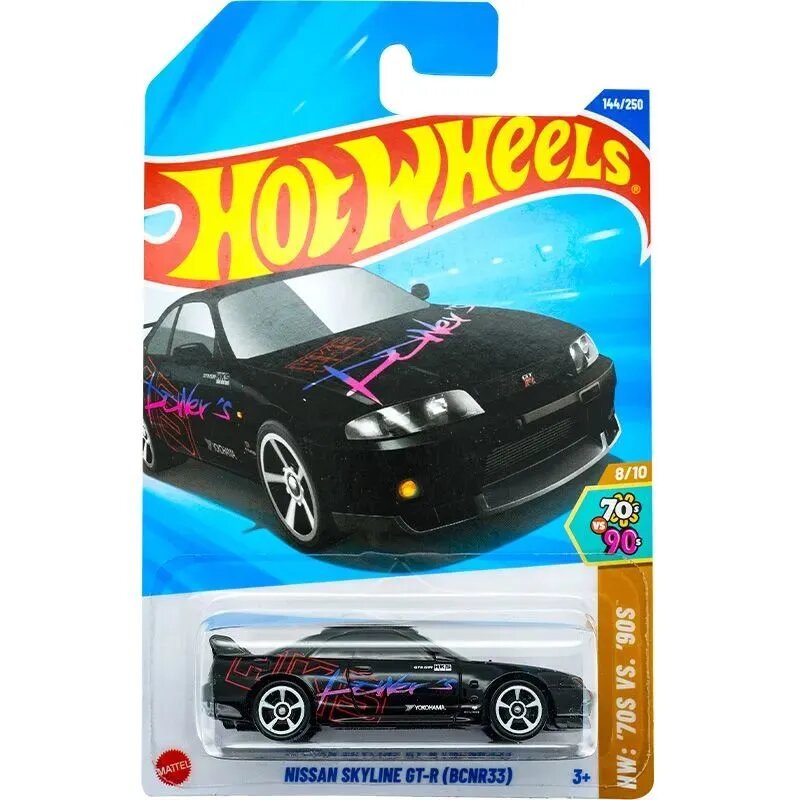 Машинка Mattel Hot Wheels 2025 C4982 Nissan Skyline GT-R (BCNR33)
