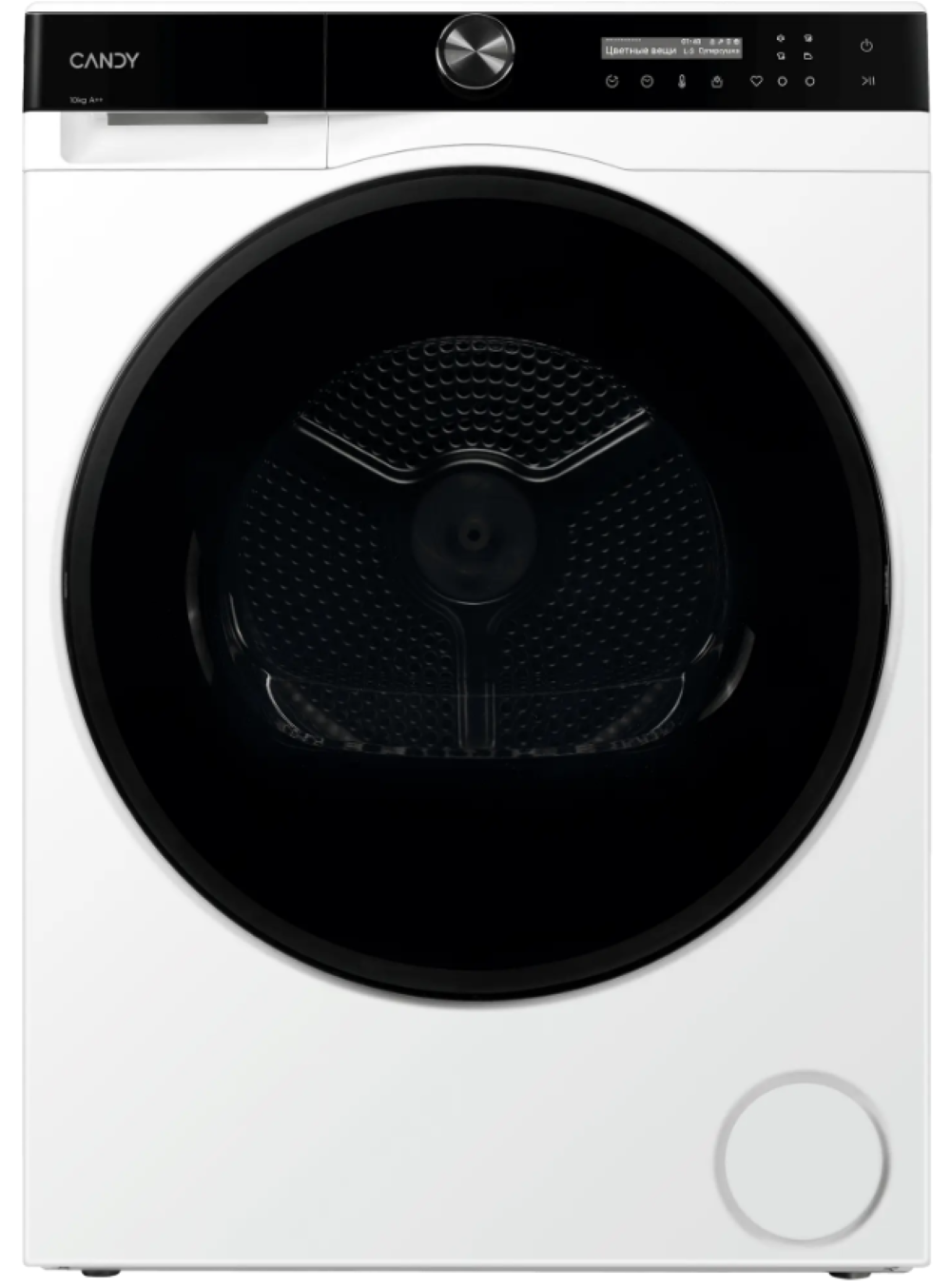 Сушильная машина Candy Ultimo C47TD H10A2BSW-07, 10кг, тепловой насос, 4-слойный фильтр