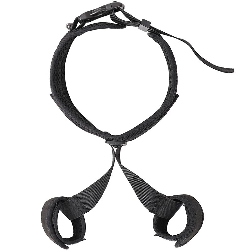 Черный брекет Doglemi для бедер крупных собак - регулируемый ортопедический пояс для профилактики дисплазии