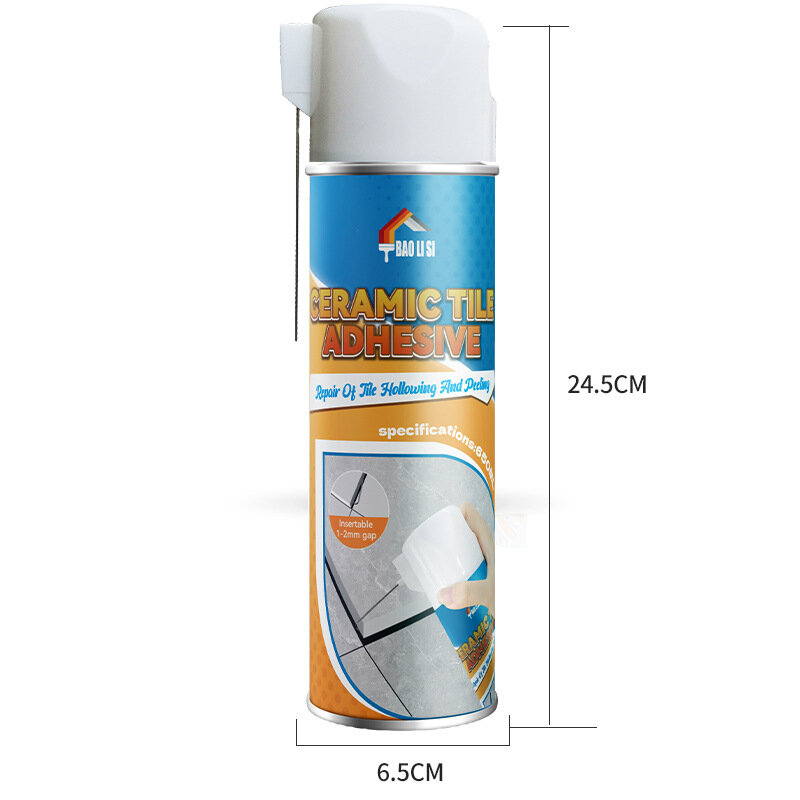 [2025] Клей для заполнения пустот между плитками для ремонта мраморных полов и стеновых плиток, клей для подъема краев пола, инъекционная затирочная жидкость.