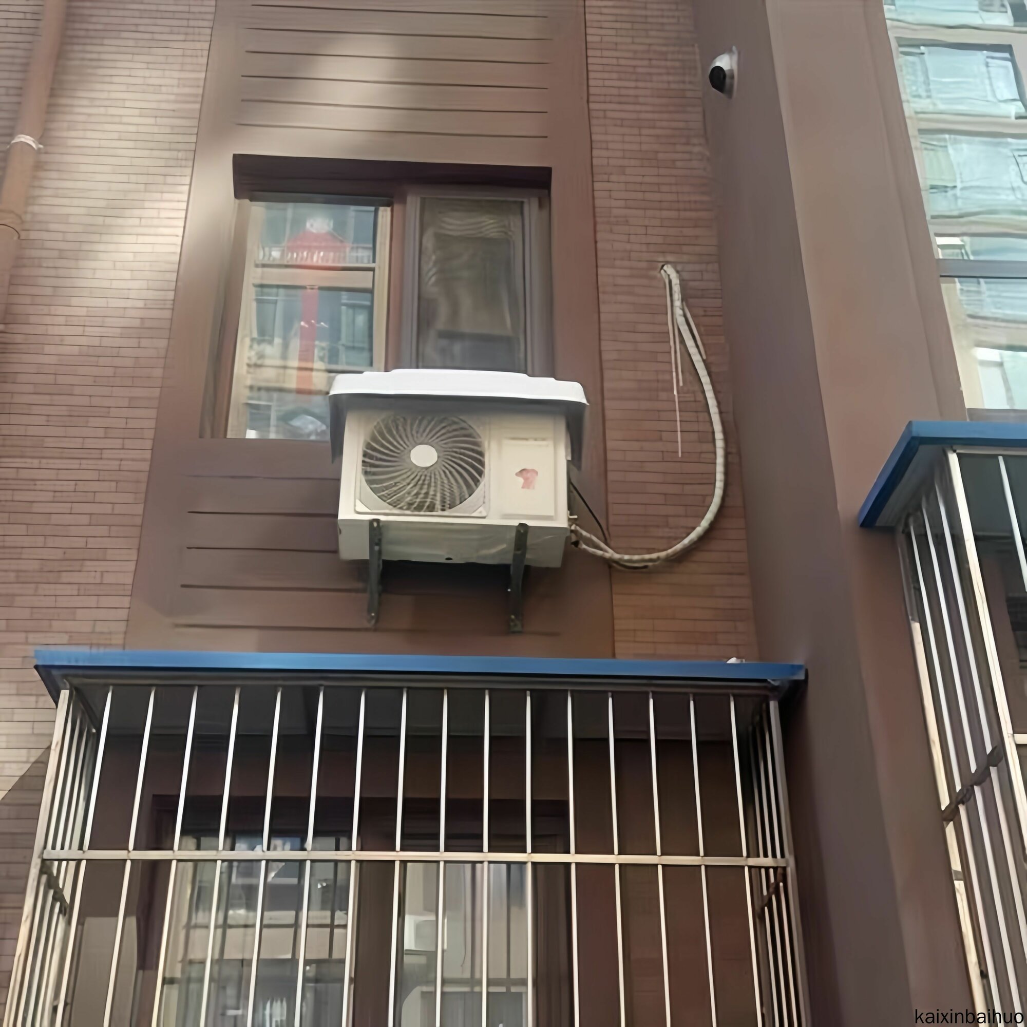 Крышка для наружного блока кондиционера 92*43*15 см защитный козырёк от дождя, снега и солнца, навес для уличного кондиционера