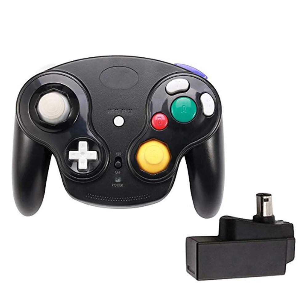 Беспроводной геймпад для GameCube, черный