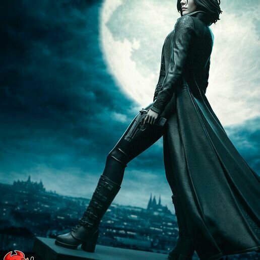 Сборная модель Selene (Underworld), 234мм, 1/10 для покраски