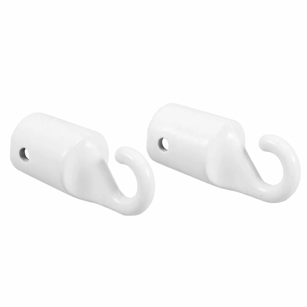 Аксессуары Для Жалюзи, Крючки Из Пластика, Белые, Для Домашнего Декора, 2 Штуки