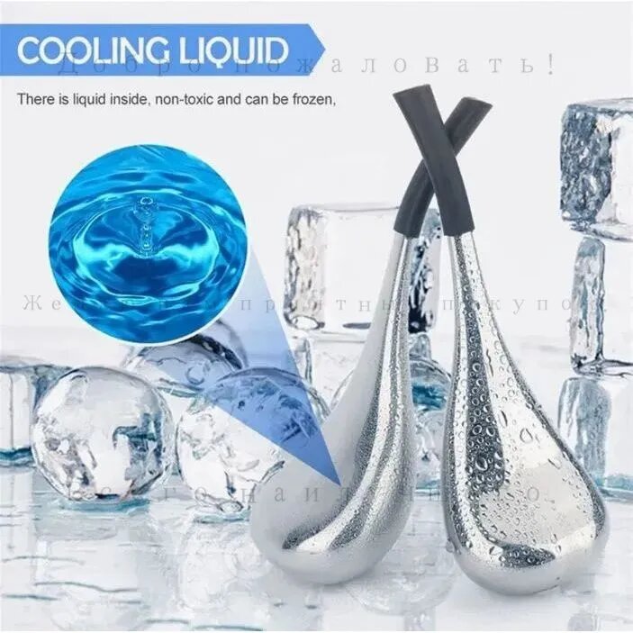 Ледяной массажер для лица и глаз криосфера 1pc