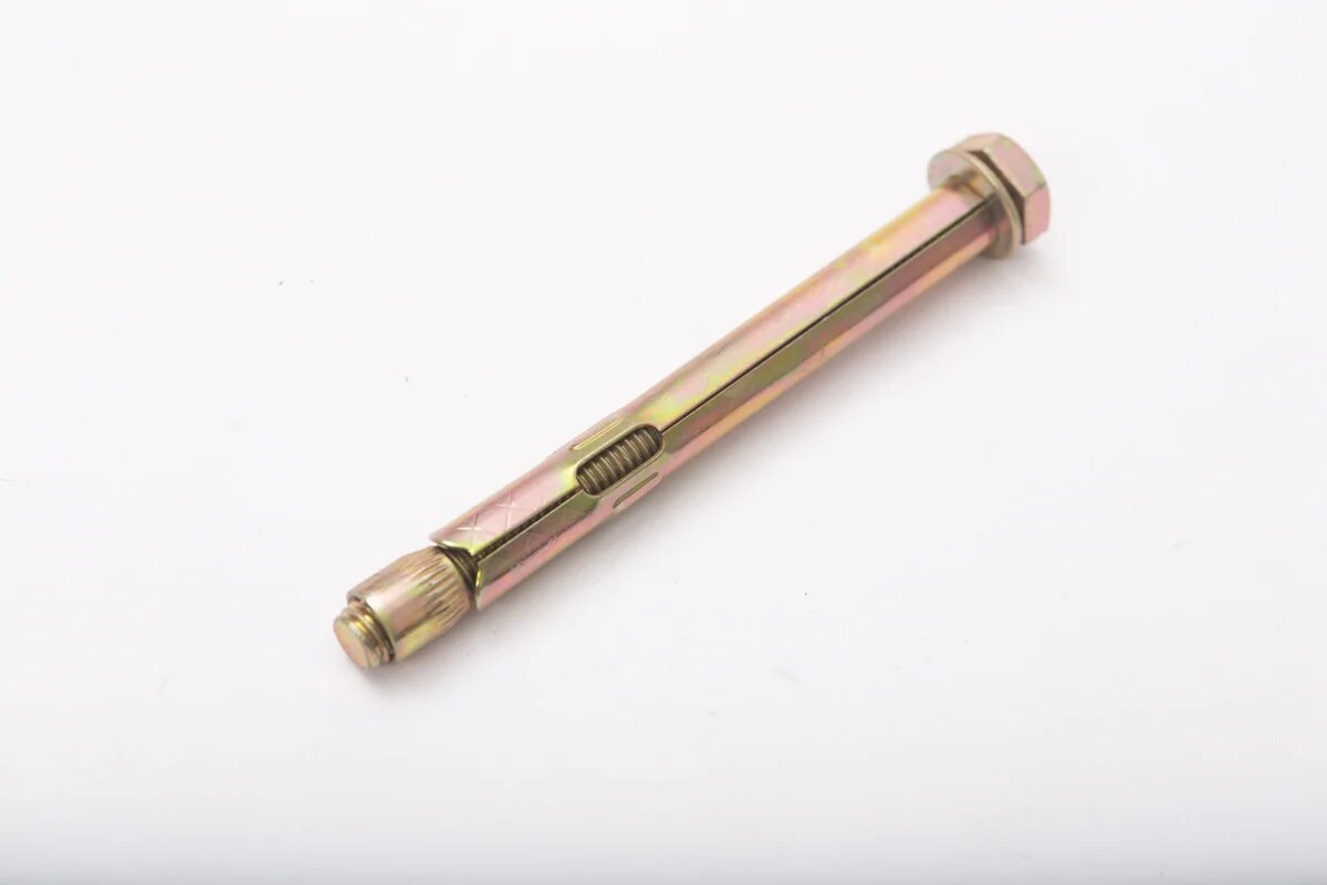 Анкерный болт ООО оптима сервис 10x100 из оцинкованной стали с желтым покрытием M10