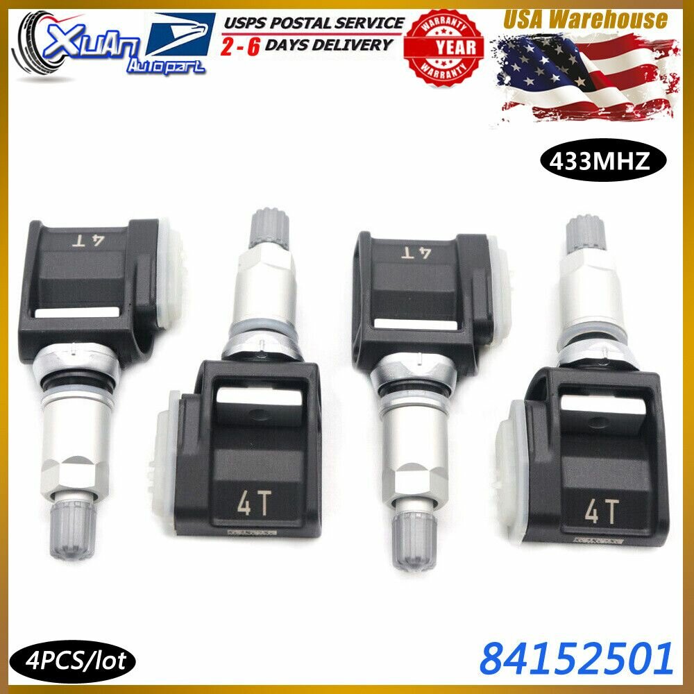 Датчик давления в шинах TPMS для Cadillac Escalade ESV Tahoe Yukon XL 4 шт. 84152501