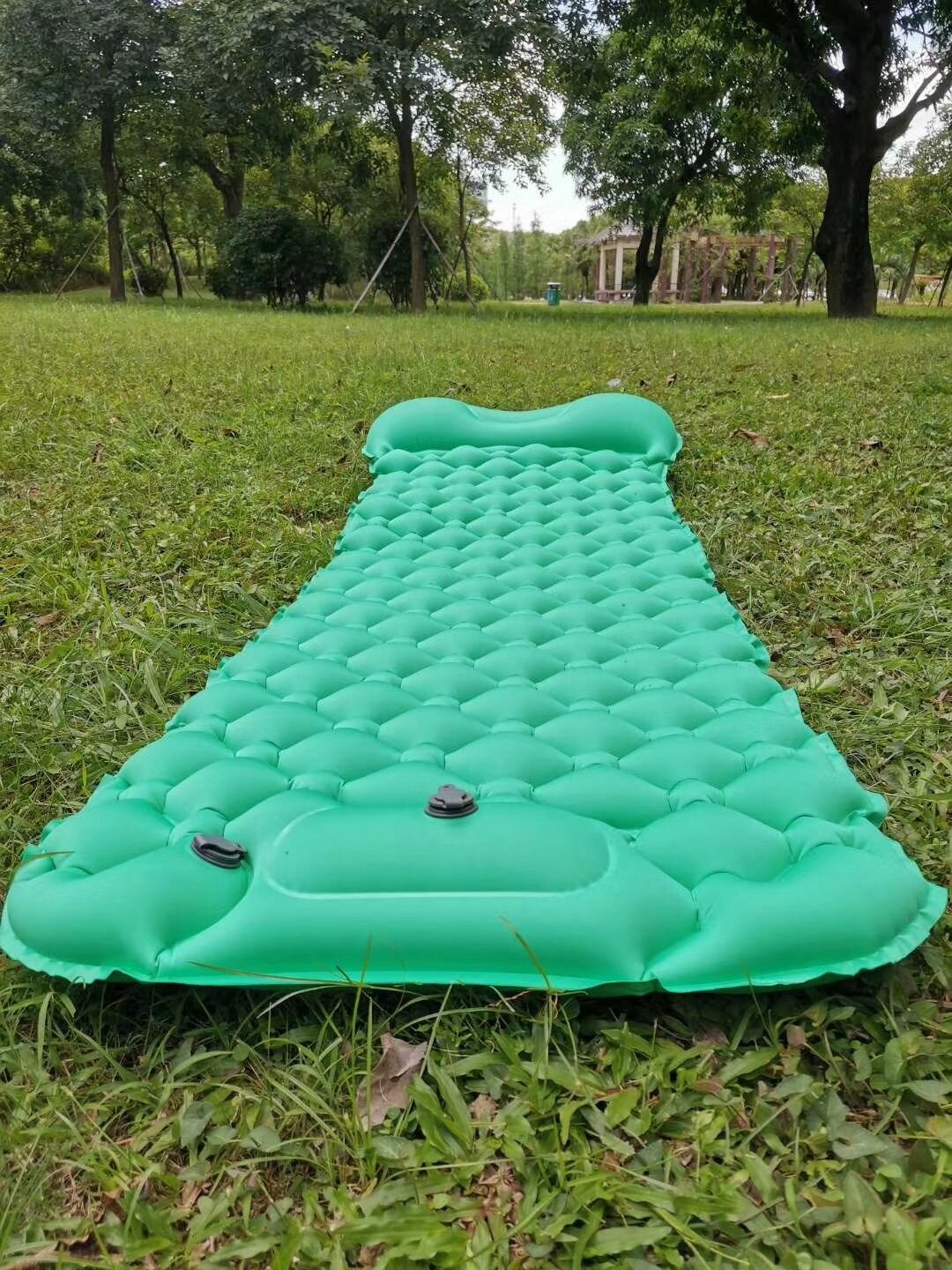 Спортивный открытый надувной матрас кемпинговый надувной матрас уличный коврик