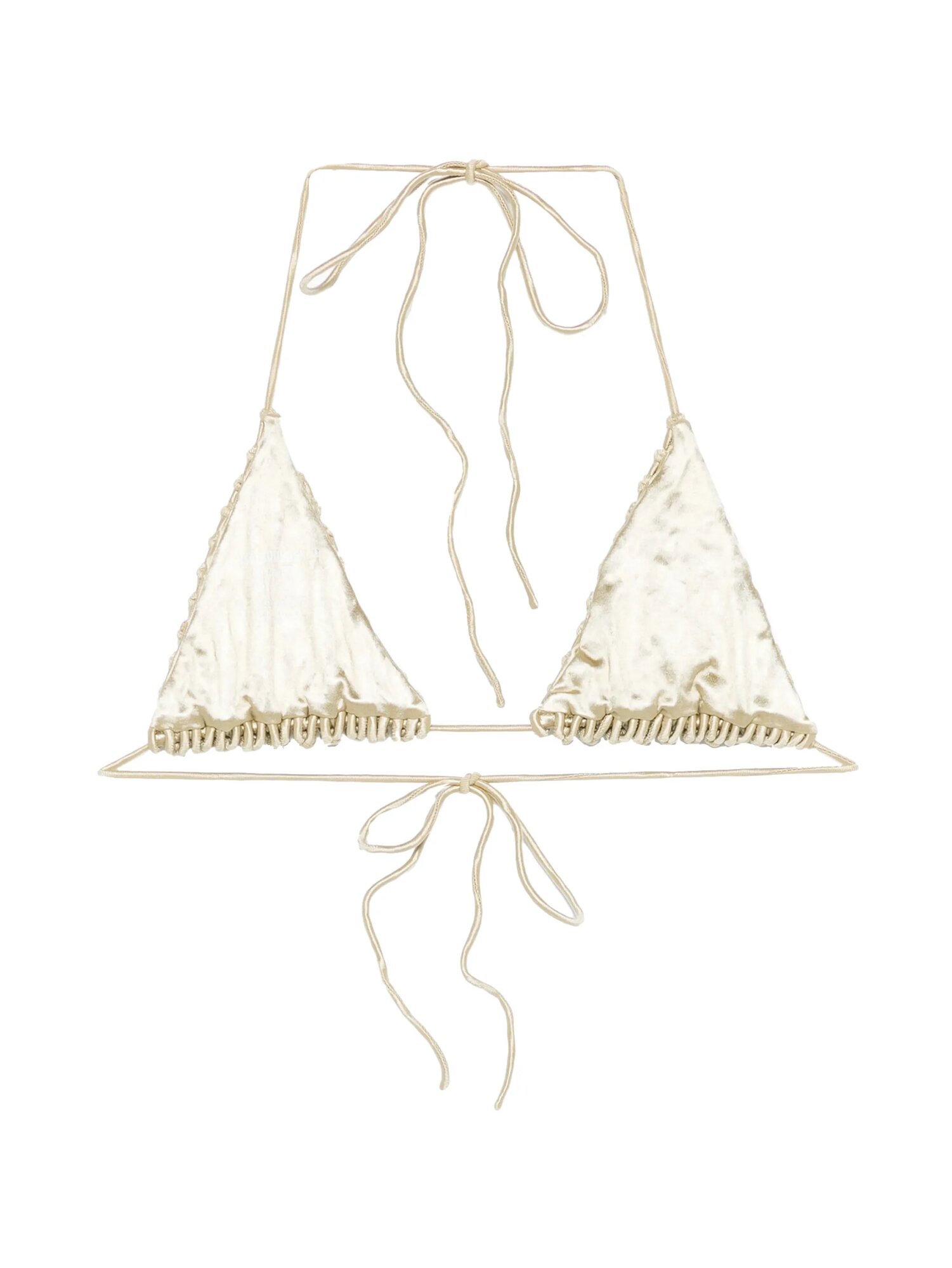 Купальник ISA BOULDER Macramé triangle bikini top, размер XS, разноцветный — фото 1