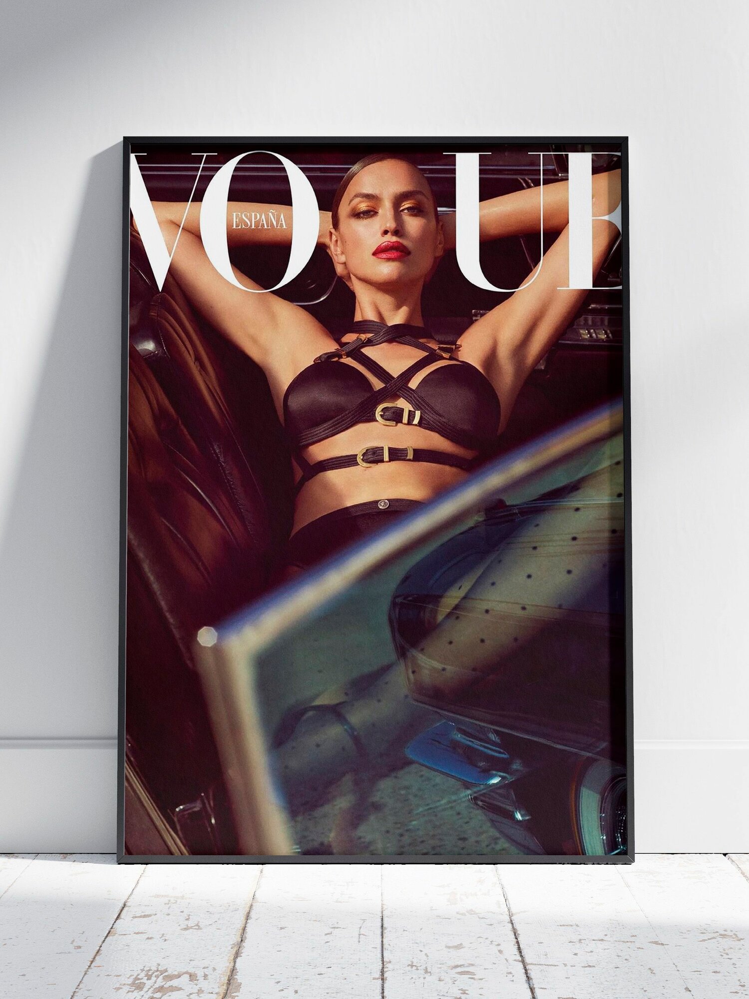 Плакат на стену для интерьера Ирина Шейк (Irina Shayk 11) - Постер по модели, бренду и моде формата A4 (21x30 см)