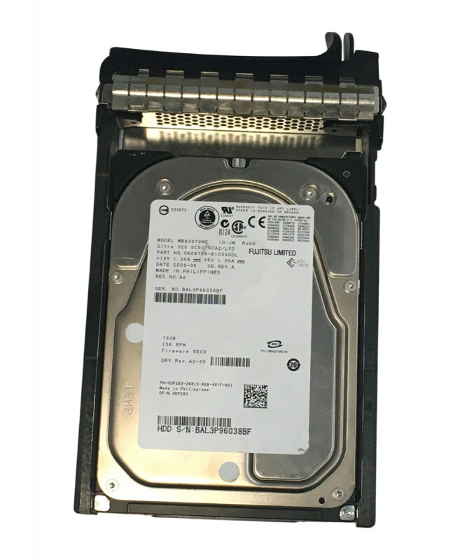 Жесткий диск Dell CA06708-B10300DL 73Gb U320SCSI 3.5" HDD