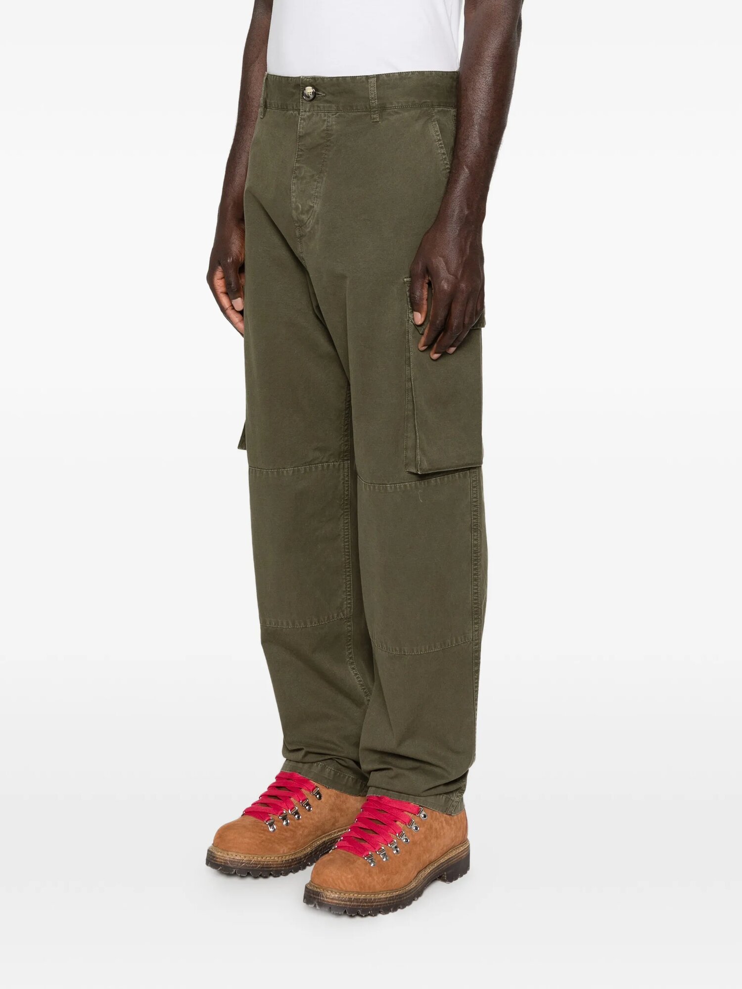 Брюки JW Anderson Pocket trousers, размер 48, green — фото 1