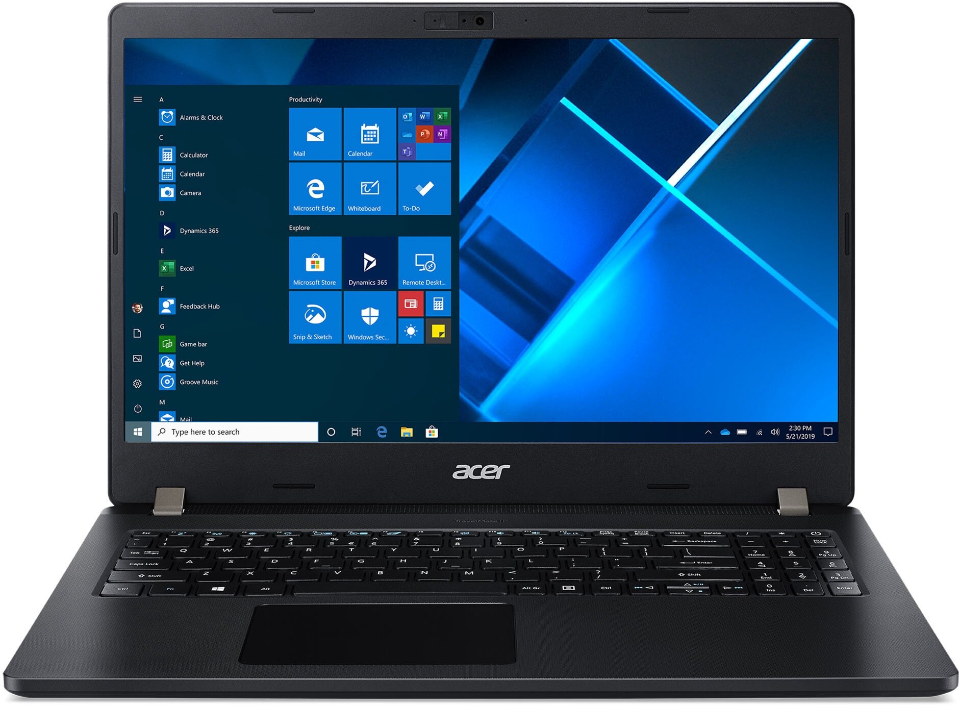 Ноутбук Acer TravelMate P2 TMP215-53-79MN Core i7 1165G7/16Gb/SSD512Gb/Intel Iris Xe graphics/15.6"/