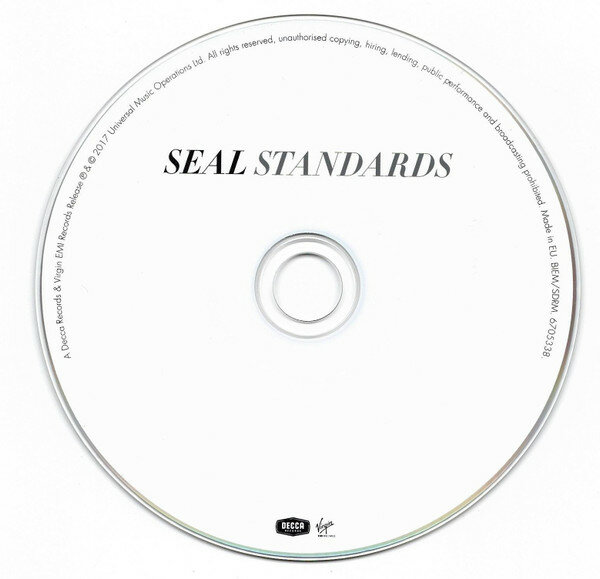 Аудио CD Seal "Standards" CD NEW — фото 1