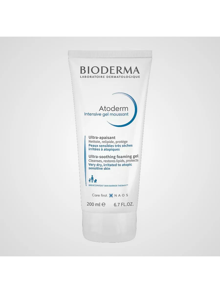 BIODERMA Atoderm Intensive gel moussant Гель 200 мл