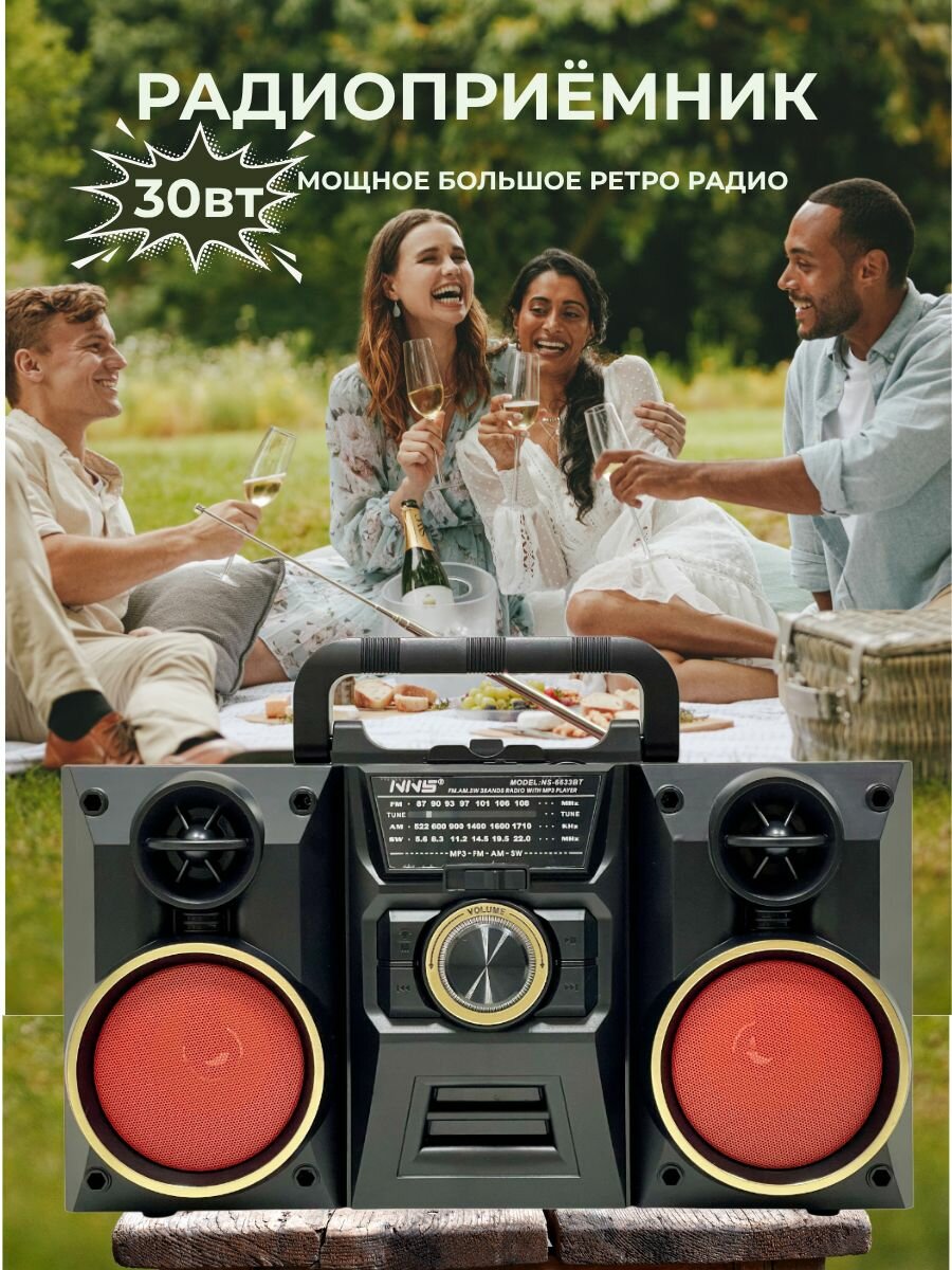 Радиоприёмник/Bluetooth/USB/MP3/плеер