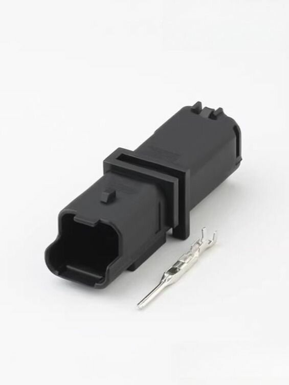Разъем (колодка, фишка) 2 контакта (2 pin) папа 211PC02280081 для Renault, Peugeot, Citroen