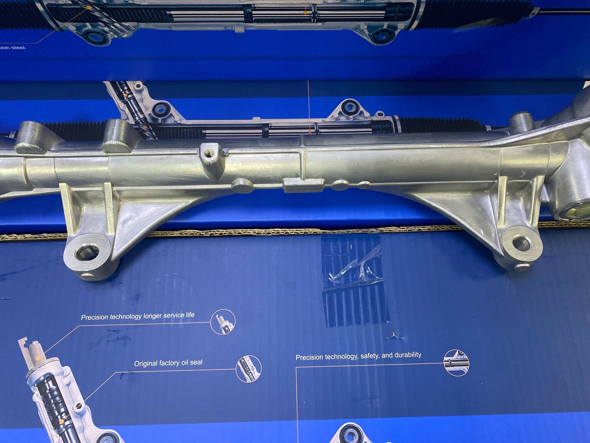 Рейка рулевая Alnsu 48001JX00A, для Nissan NV200, правый руль
