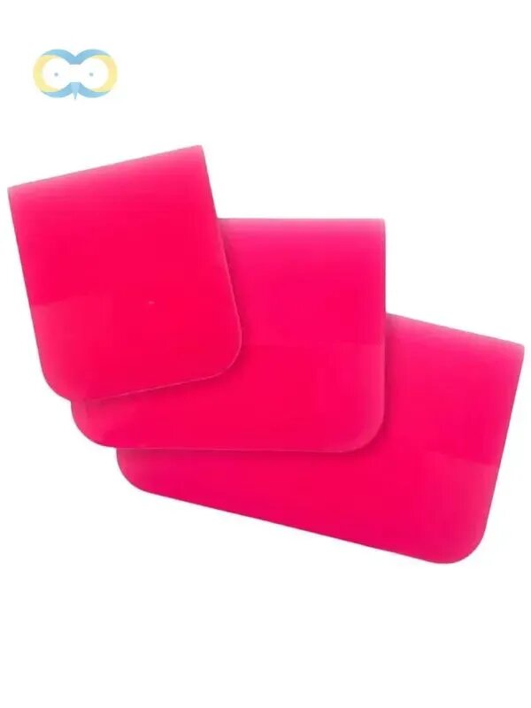 Комплект выгонок (ракелей) PPF PINK для пленки