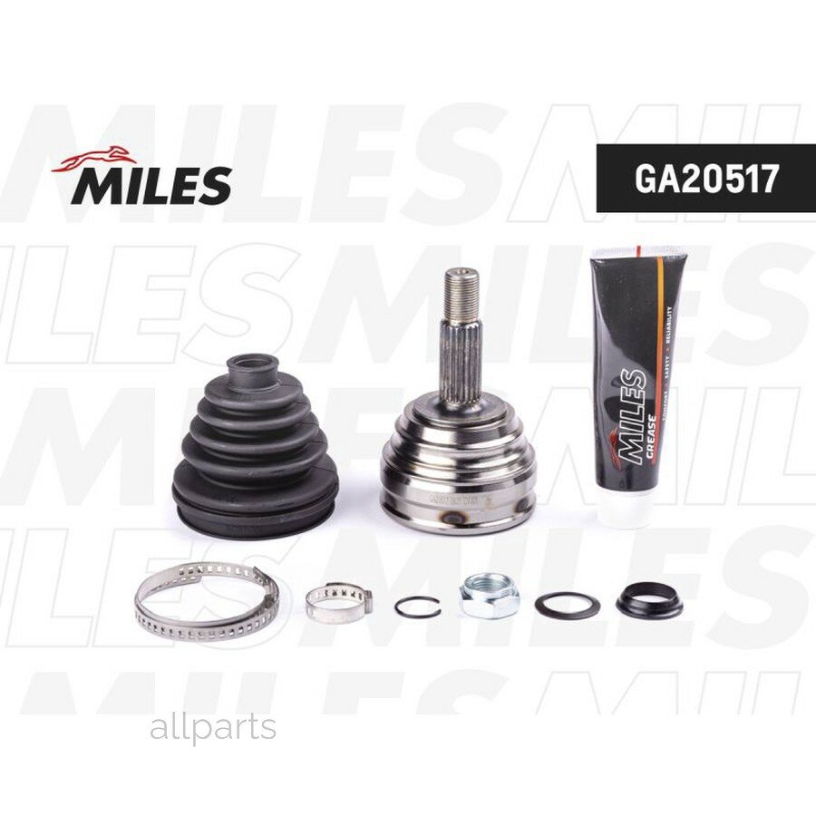 MILES GA20517 ШРУС VW GOLF III/PASSAT III-IV/CADDY II 1.6TD-2.0 88-04 нар.