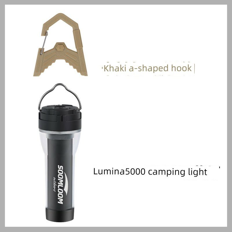 Светодиодный фонарь для кемпинга Soomloom Outdoor Lumina5000, долговечный, для палаток и активного отдыха Фонарь для