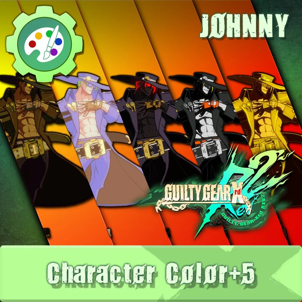 Дополнение GUILTY GEAR Xrd Rev.2 Additional Character Color - JOHNNY, цифровое издание PlayStation 4, регион Турция / код пополнения баланса