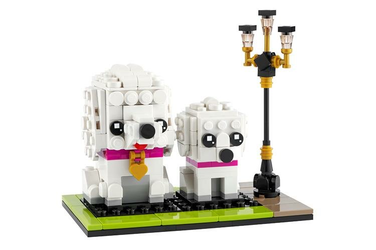 Конструктор унисекс LEGO BrickHeadz Пудели, Poodle BrickHeadz