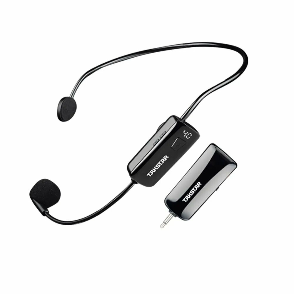 TAKSTAR HM-200W Беспроводной головной микрофон с экраном, Techshow