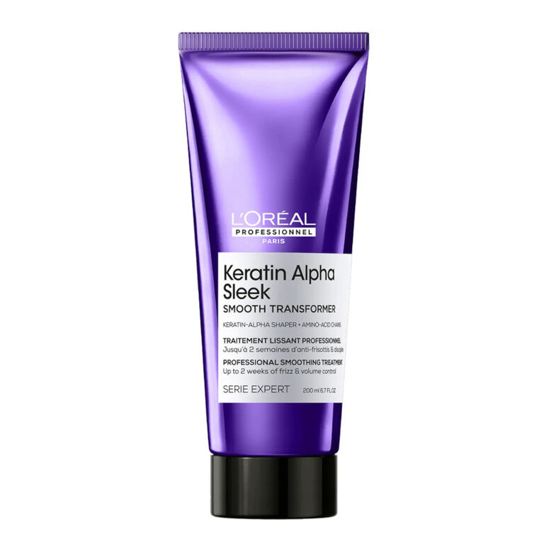 L’OREAL Keratin Alpha Sleek Smooth Transformer Уход Франция 200 мл