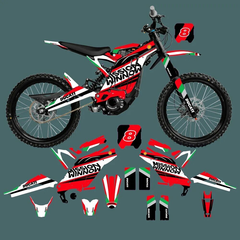 Использование графических пакетов 21-24 SUR-RON Light Bee X S 3C 2021 2022 2023 2024 Наклейка